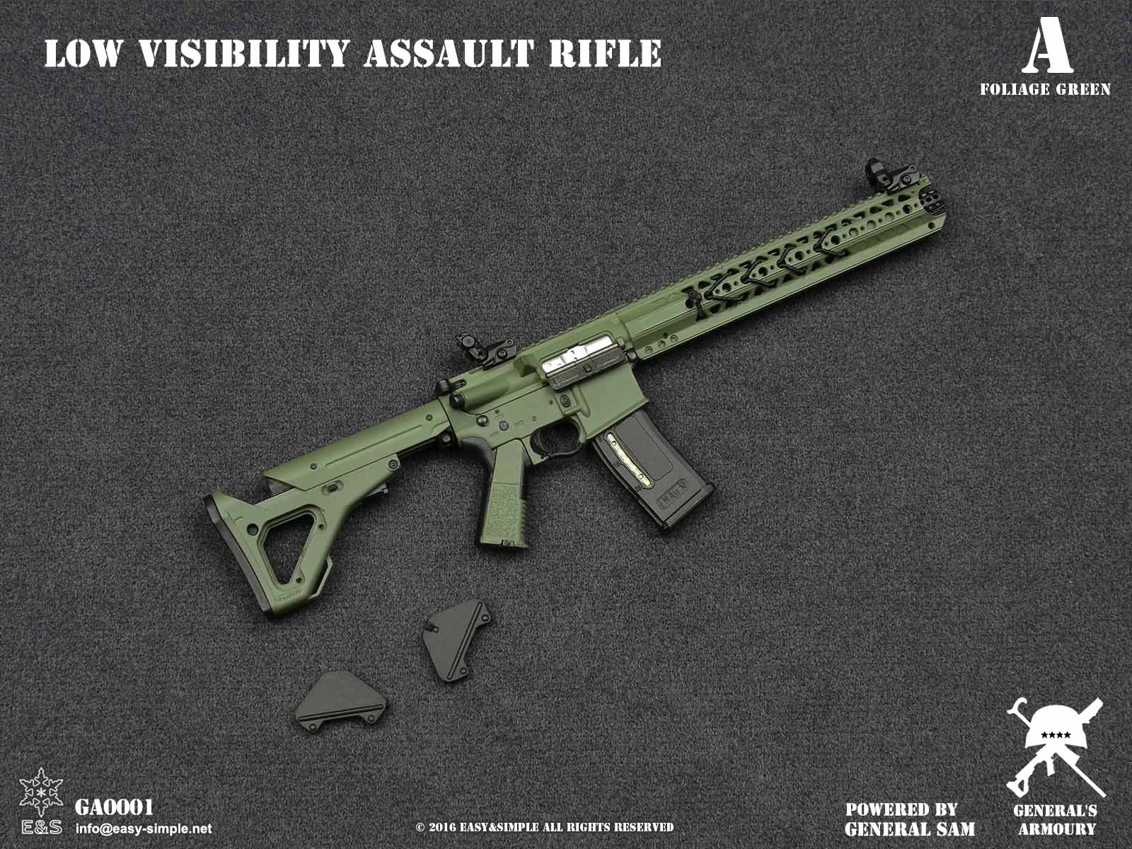 General's Armoury GA0001 Low Visibility Assault Rifle