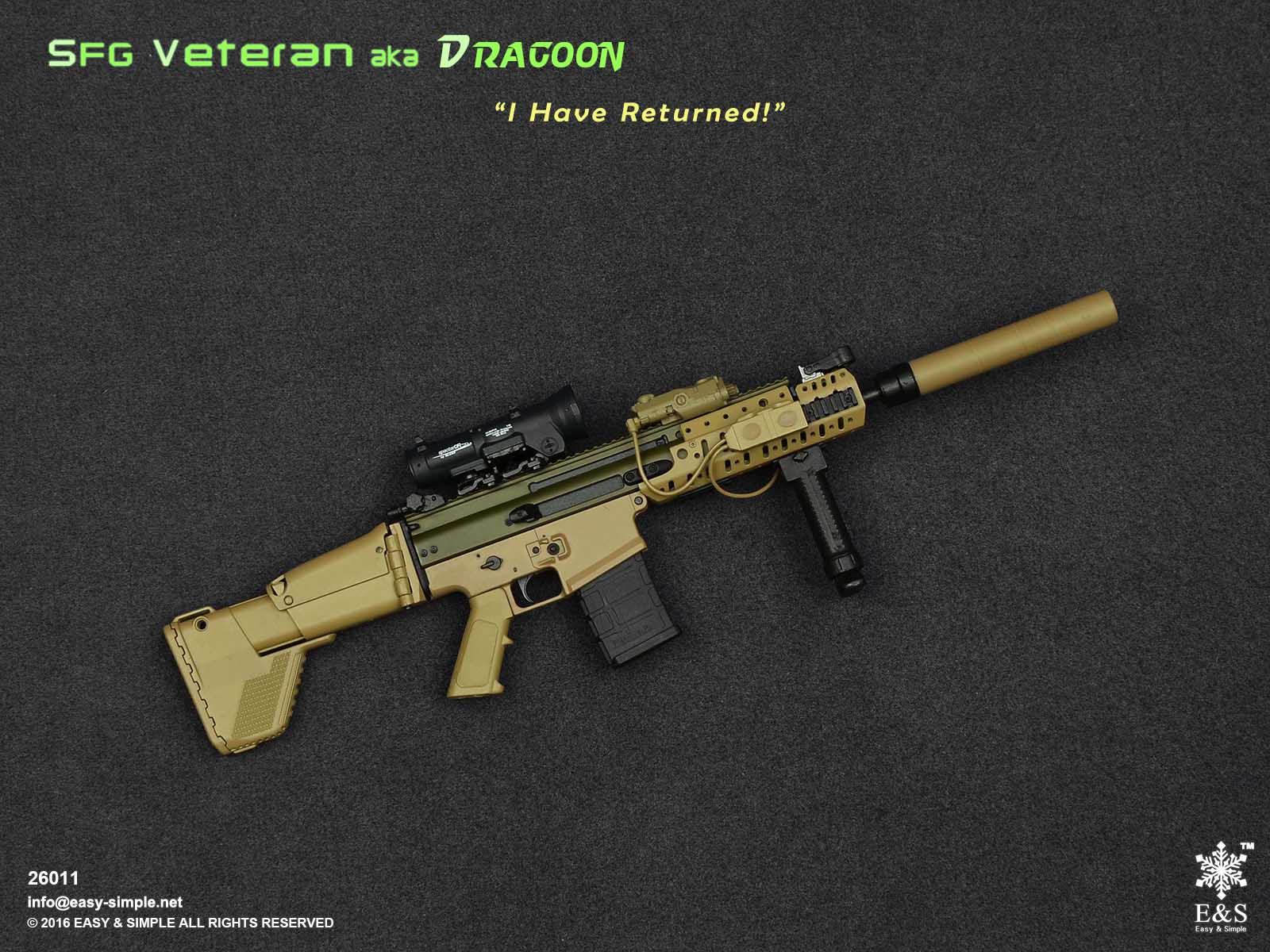 Easy&Simple 26011 Army SFG Veteran Aka Dragoon
