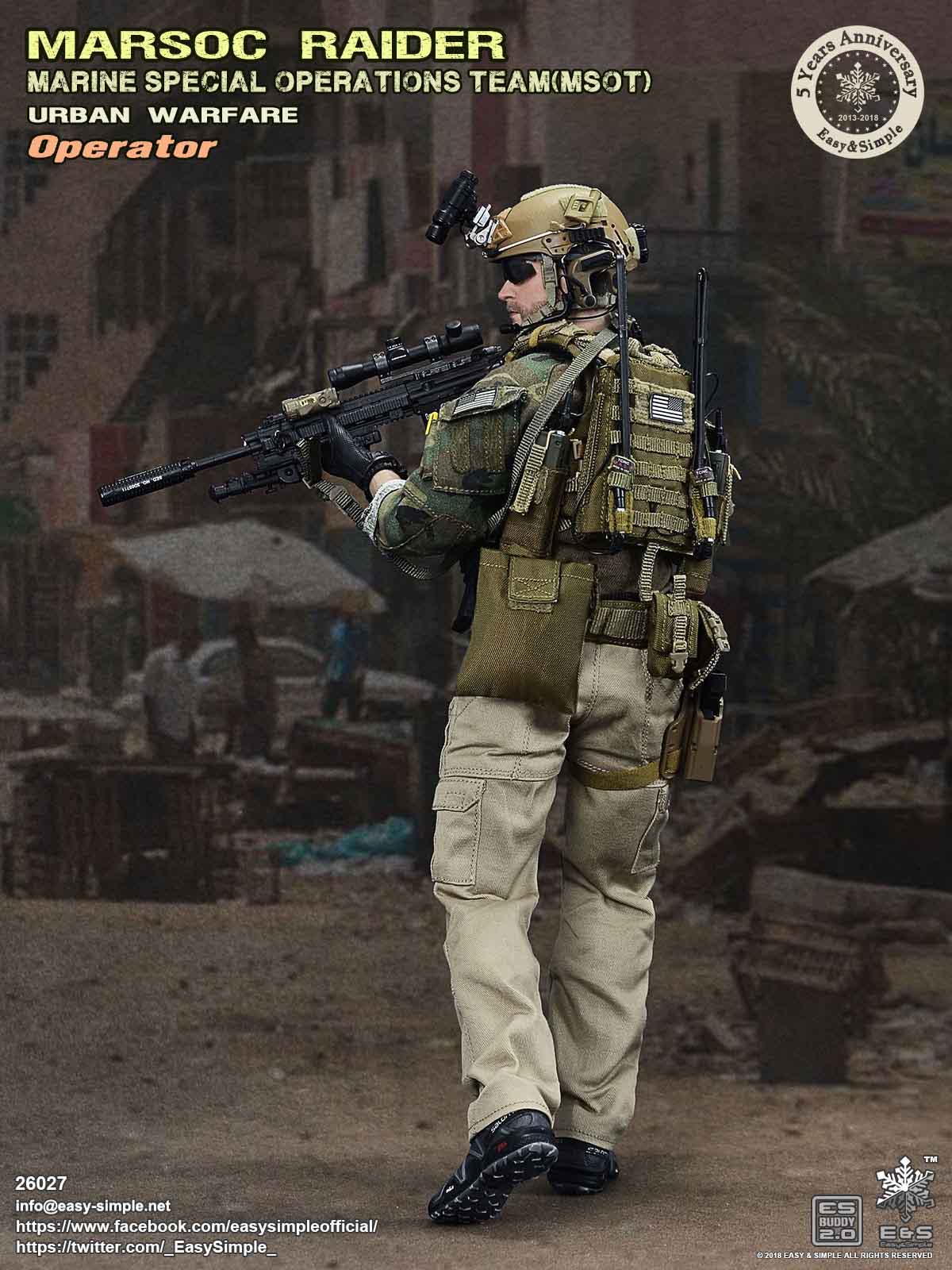 Easy&Simple 26027 MARSOC Raider Urban Warfare Operator