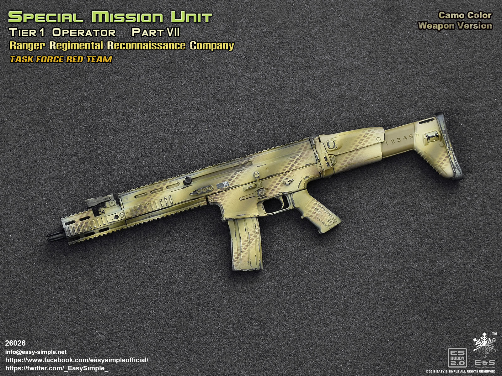 Easy&Simple 26026 SMU Tier-1 Part VII Ranger Regimental Reconnaissance ...