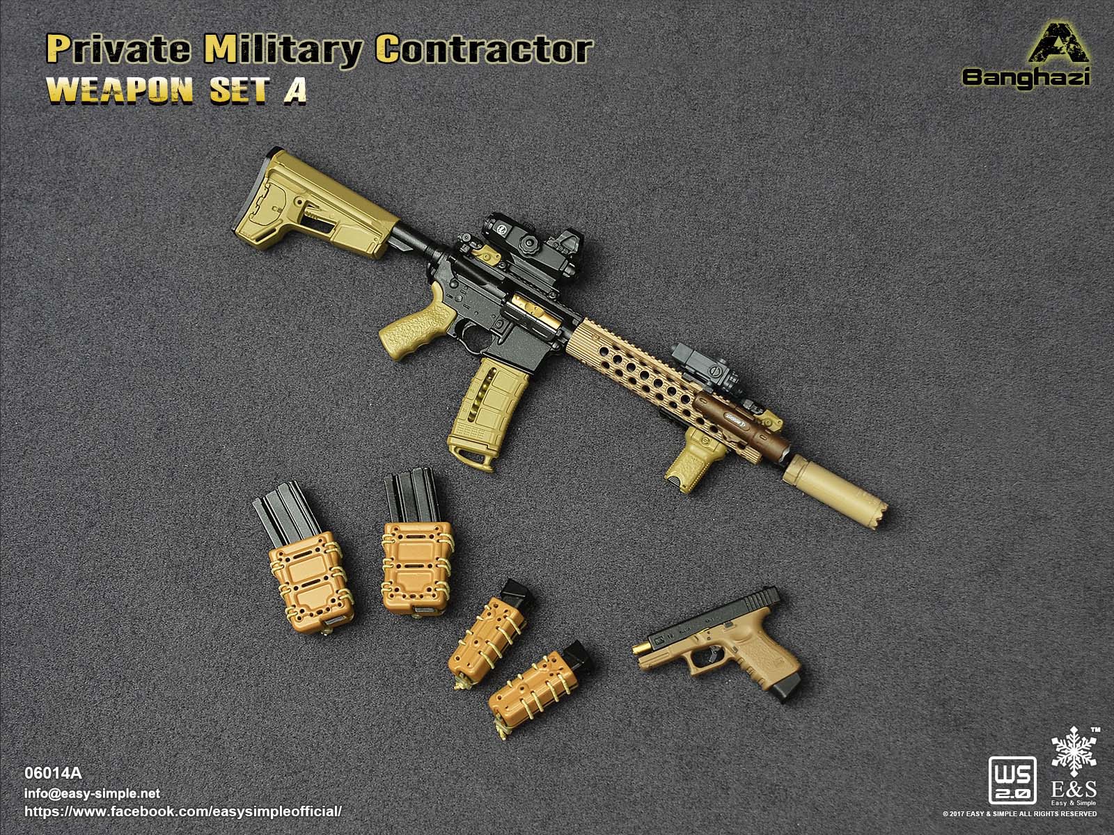 Easy&Simple 06014 PMC Weapon Set A