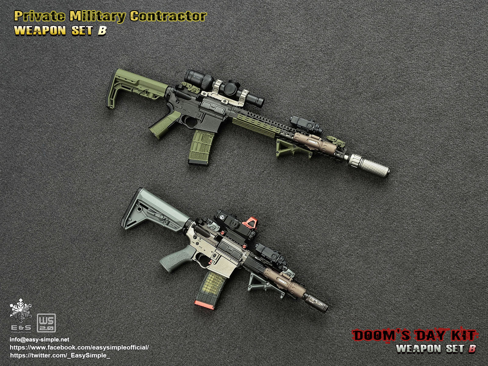 Easy&Simple 06016 PMC Weapon Set B