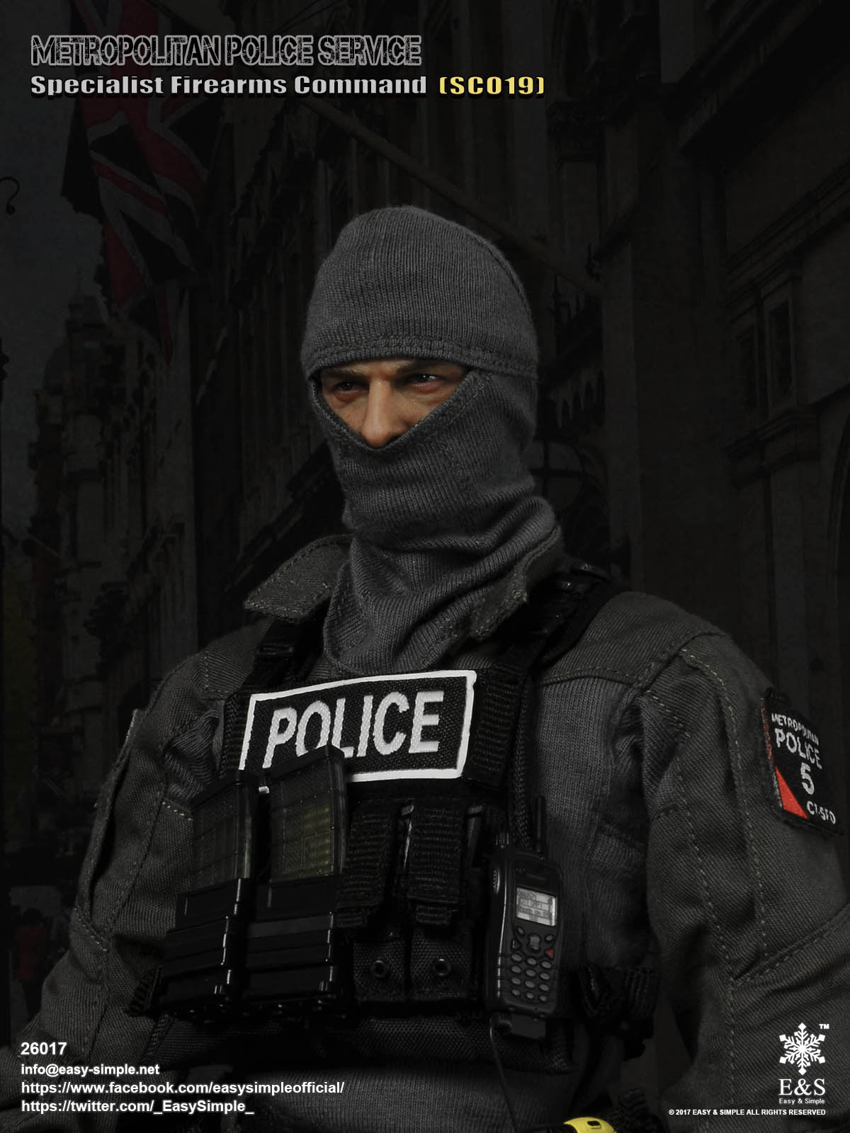 Easy&Simple 26017 British Specialist Firearms Command SCO19