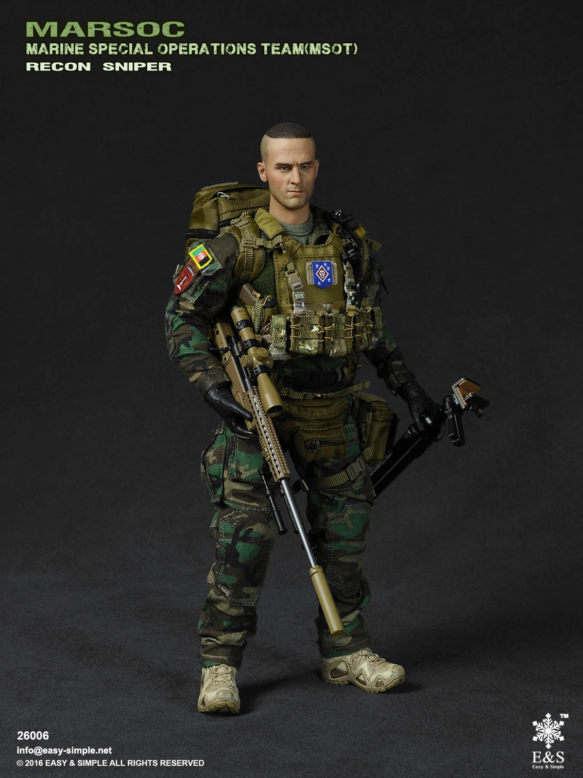 Easy&Simple 26006 MARSOC MSOT Recon Sniper