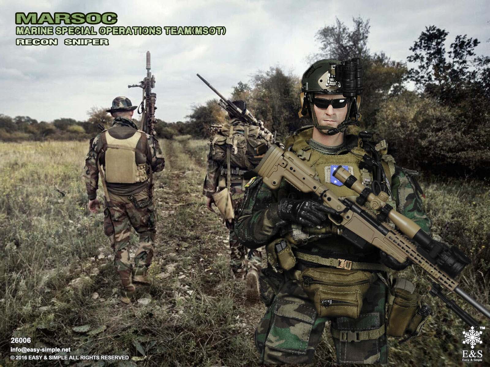 Easy&Simple 26006 MARSOC MSOT Recon Sniper