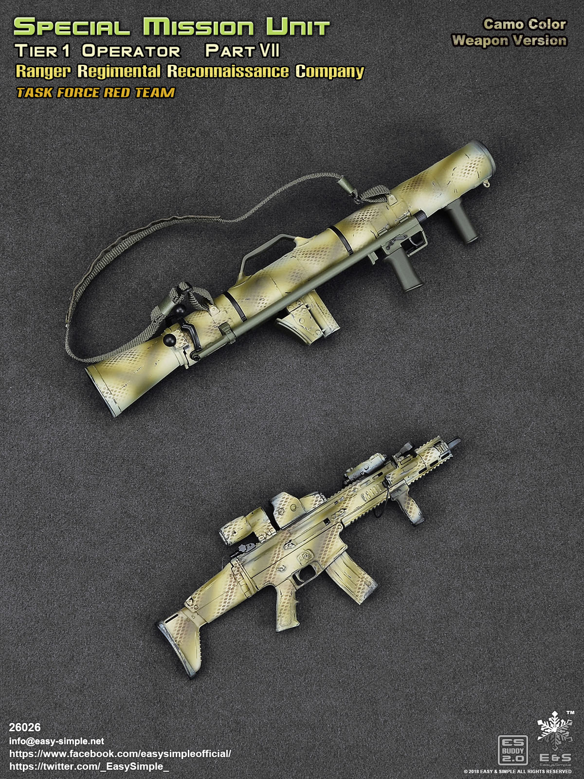Easy&Simple 26026 SMU Tier-1 Part VII Ranger Regimental Reconnaissance ...