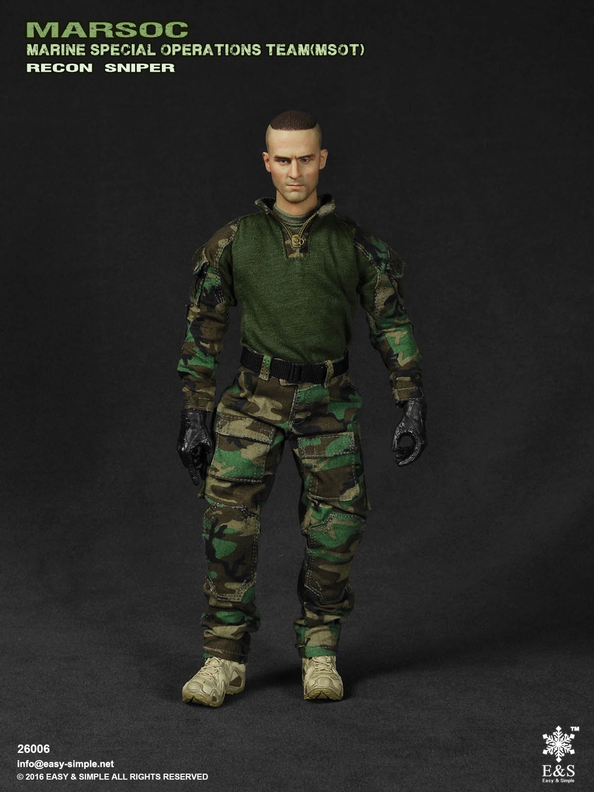 Easy&Simple 26006 MARSOC MSOT Recon Sniper
