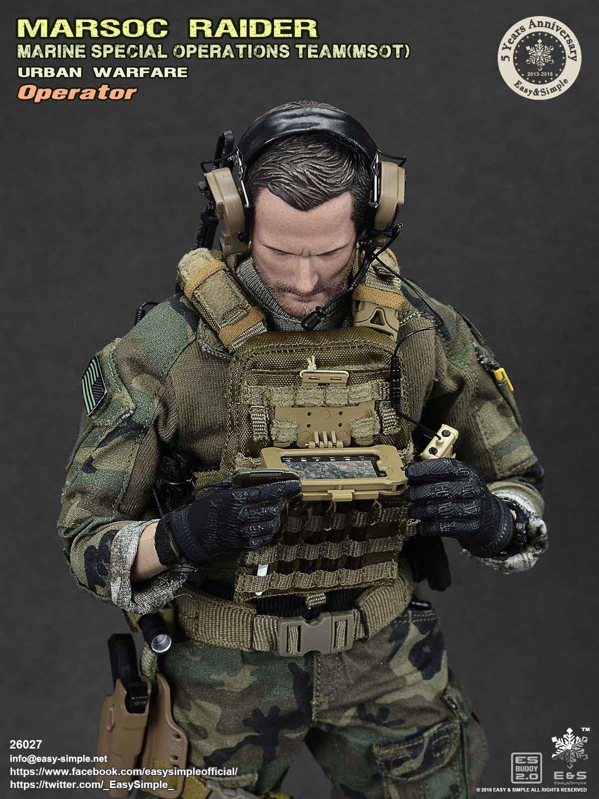 Easy&Simple 26027 MARSOC Raider Urban Warfare Operator