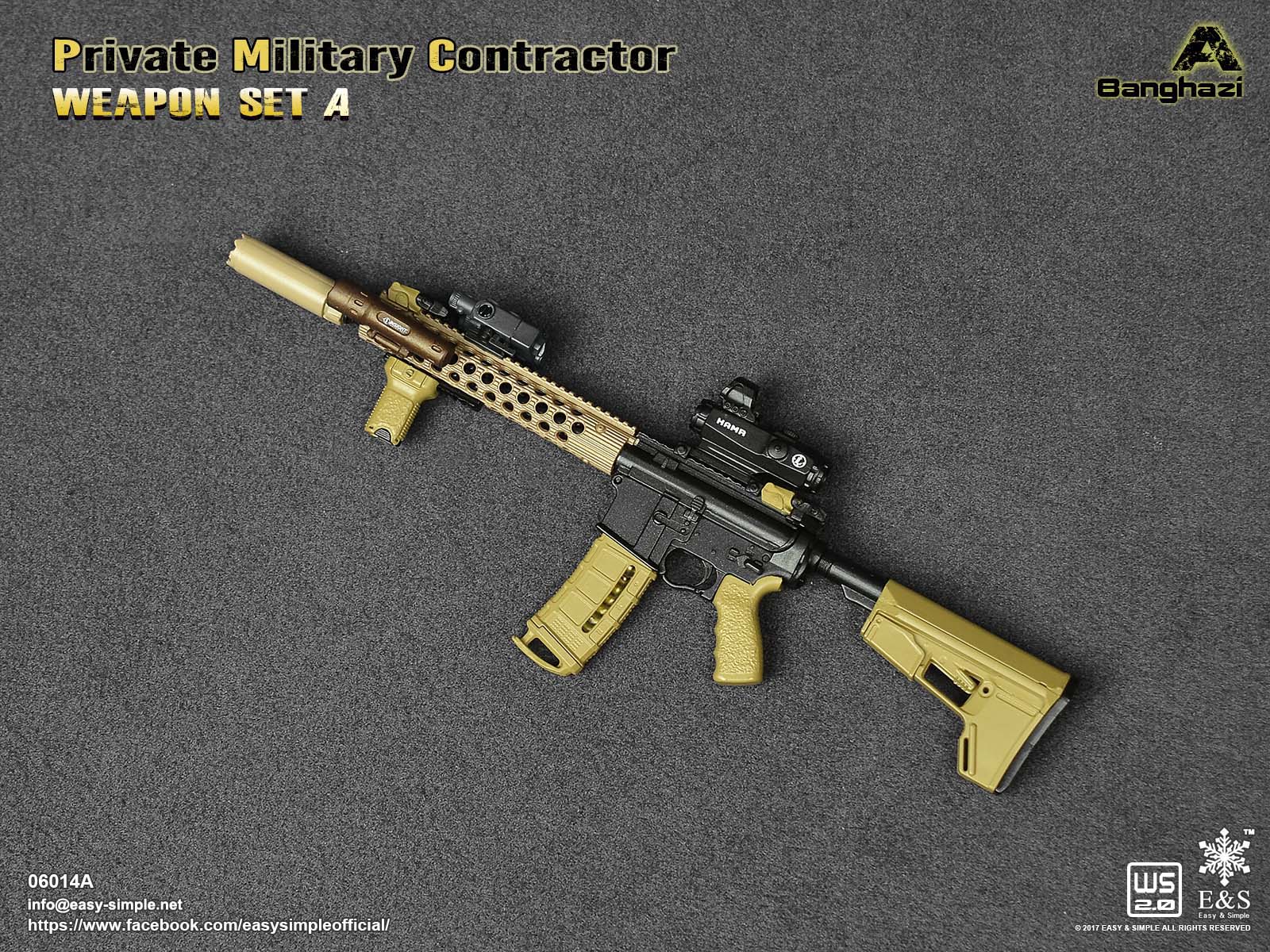 Easy&Simple 06014 PMC Weapon Set A