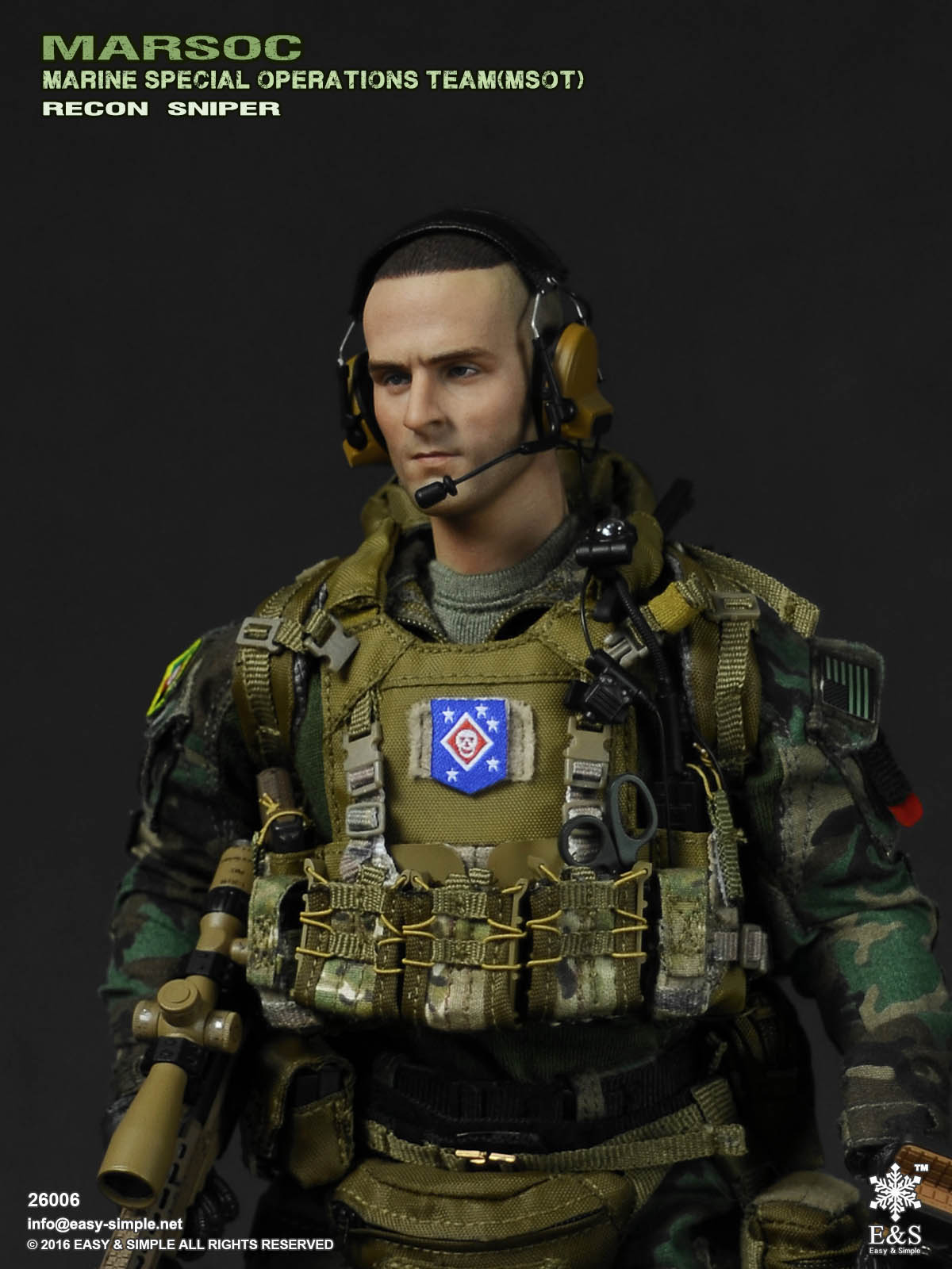 Easy&Simple 26006 MARSOC MSOT Recon Sniper