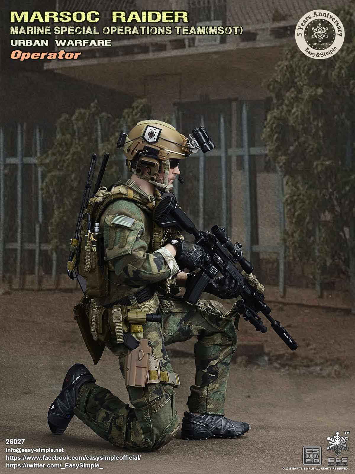 Easy&Simple 26027 MARSOC Raider Urban Warfare Operator