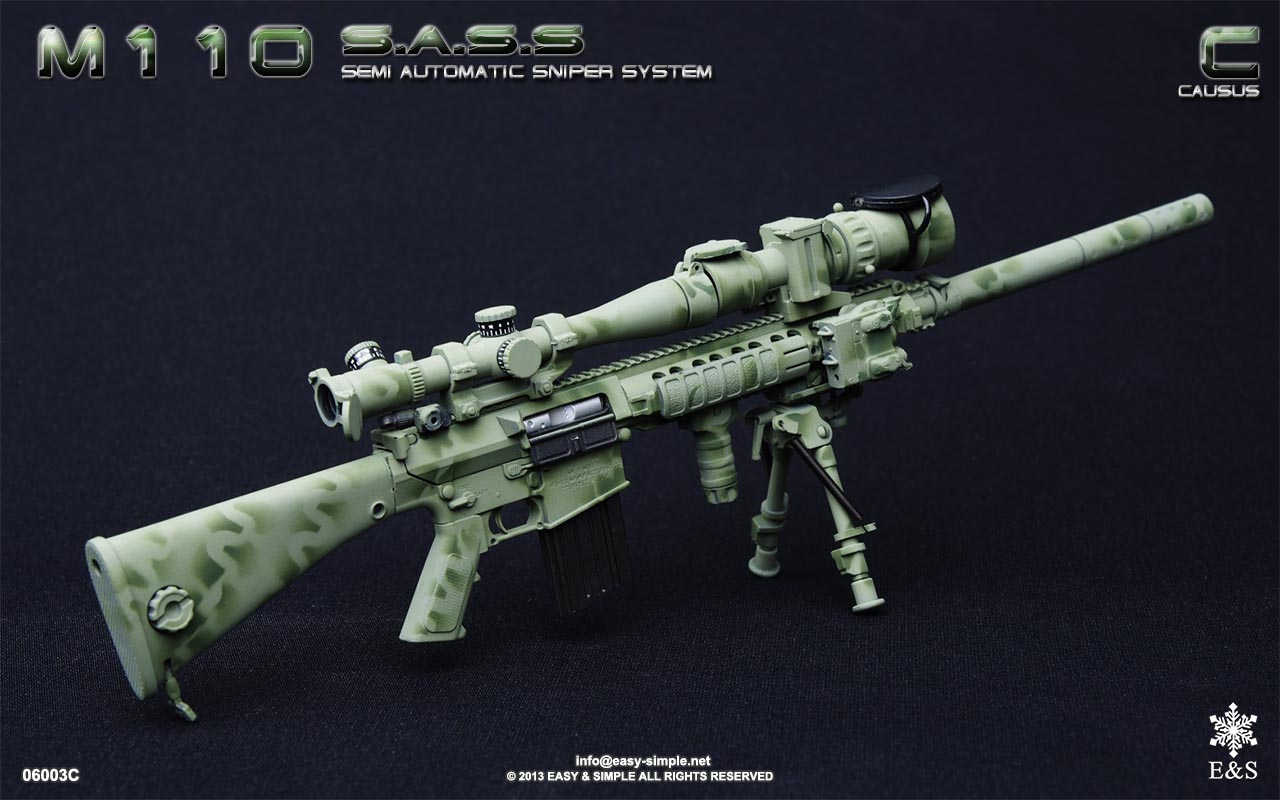 Easy&Simple 06003 M110 SASS Semi Automatic Sniper System