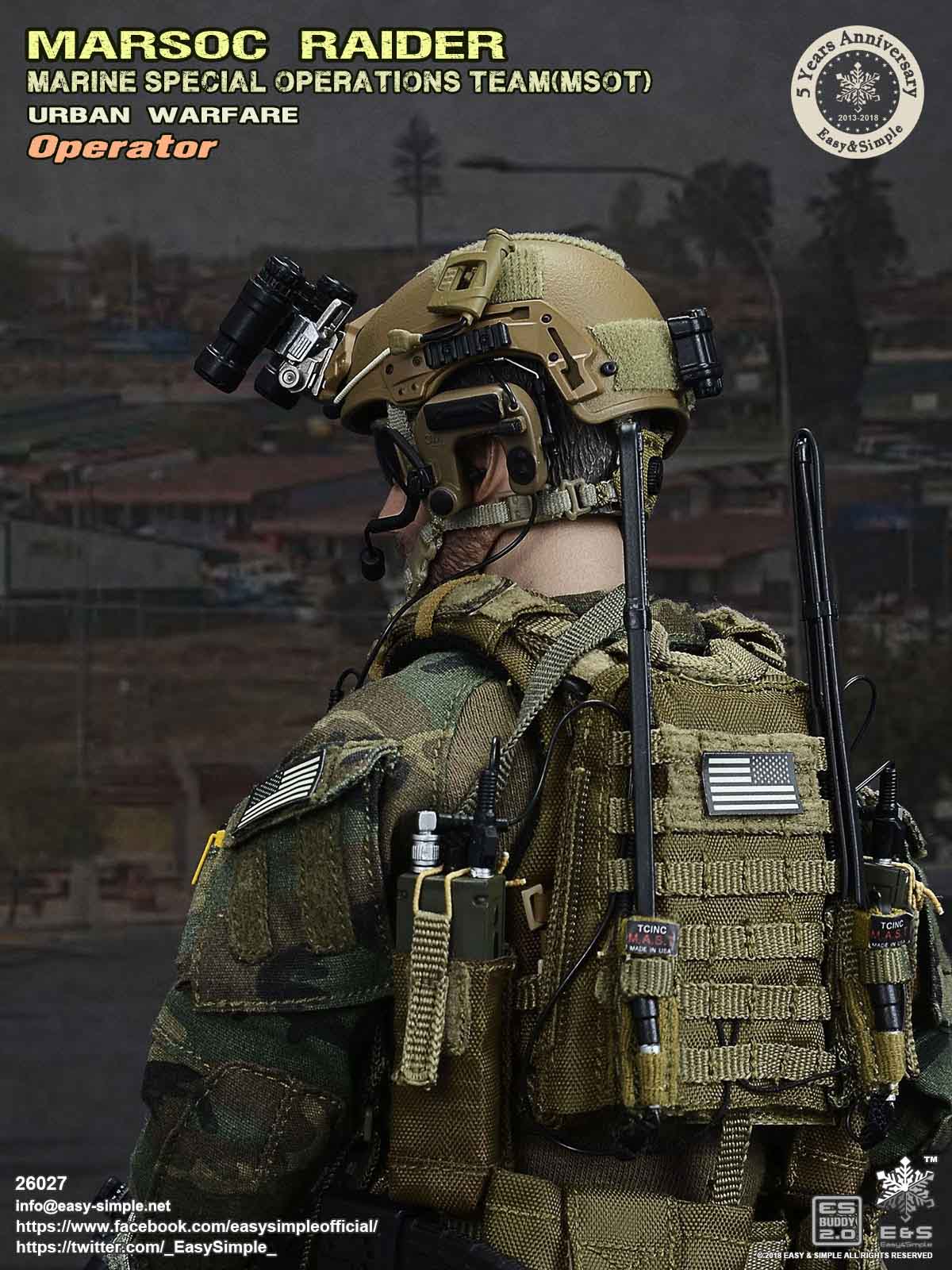 Easy&Simple 26027 MARSOC Raider Urban Warfare Operator