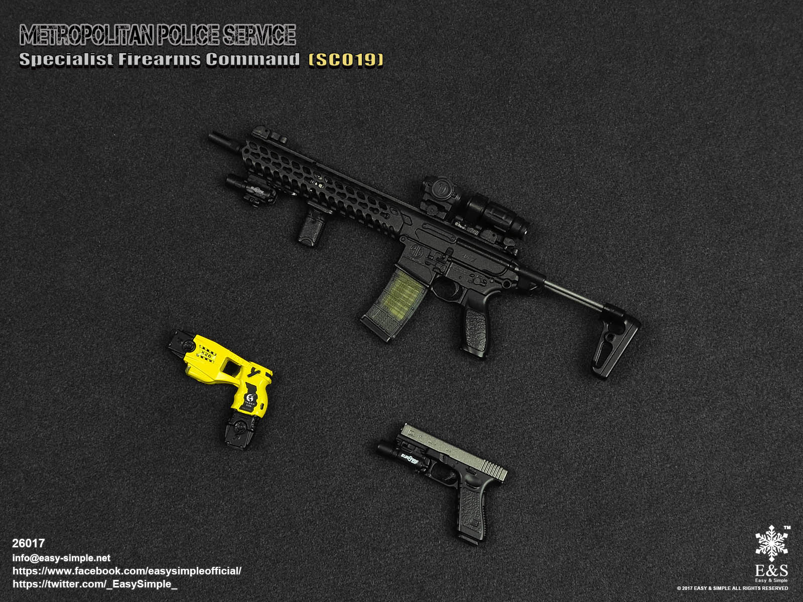 Easy&Simple 26017 British Specialist Firearms Command SCO19