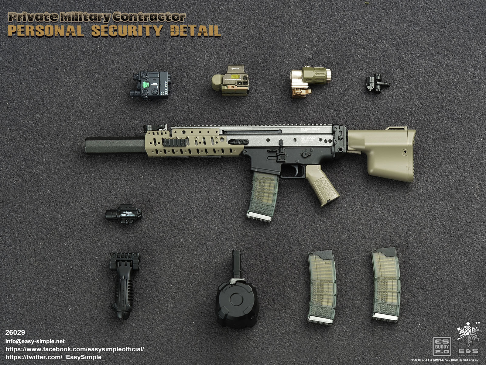 Easy&Simple 26029 PMC Personal Security Detail