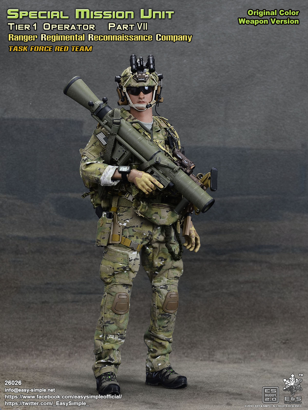 Easy&Simple 26026 SMU Tier-1 Part VII Ranger Regimental Reconnaissance ...