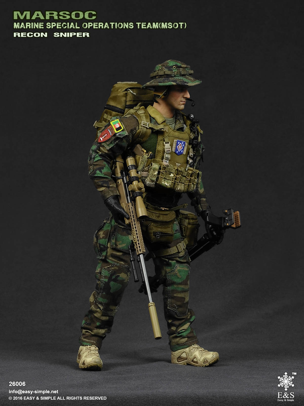 Easy&Simple 26006 MARSOC MSOT Recon Sniper