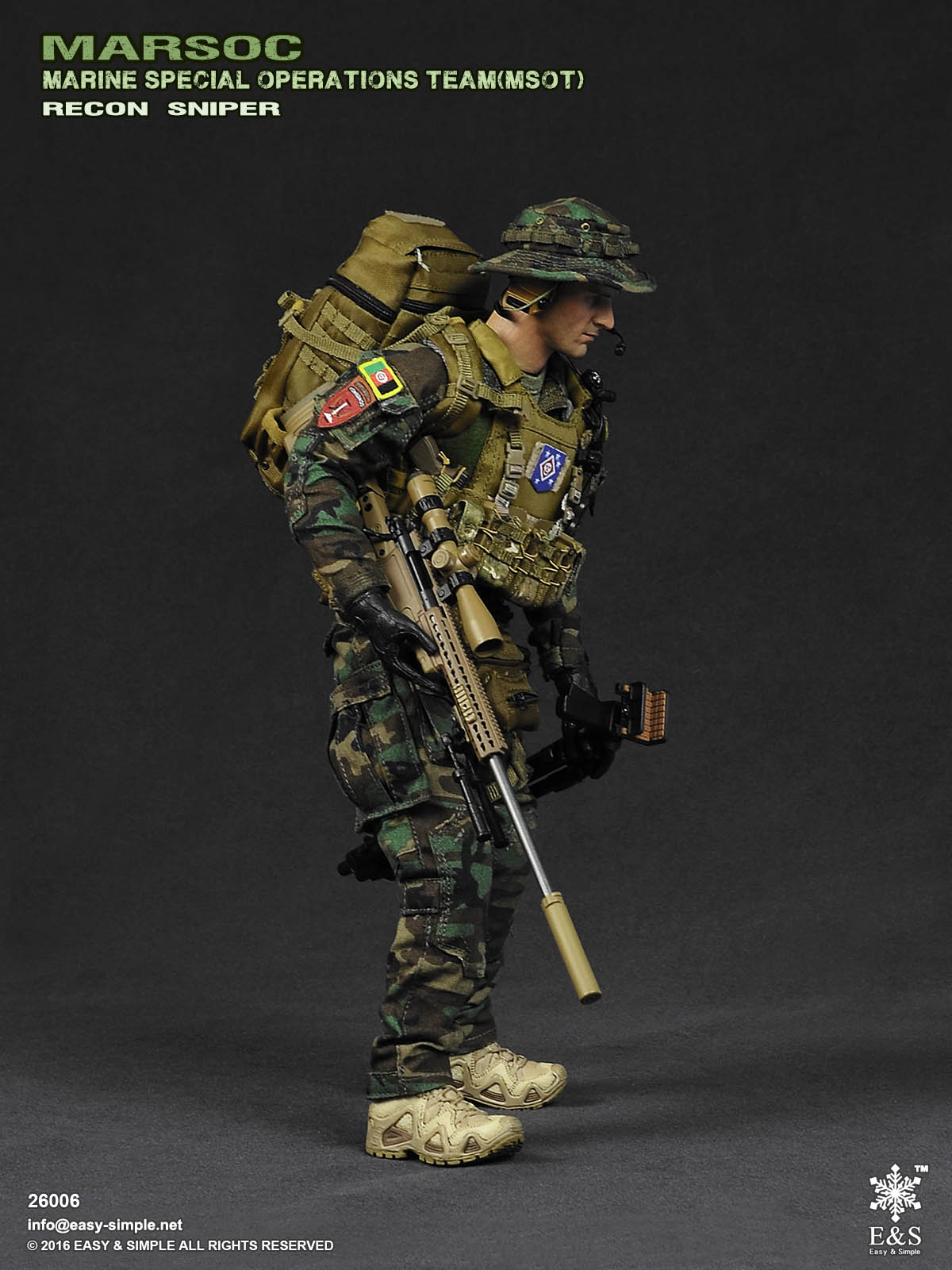 Easy&Simple 26006 MARSOC MSOT Recon Sniper