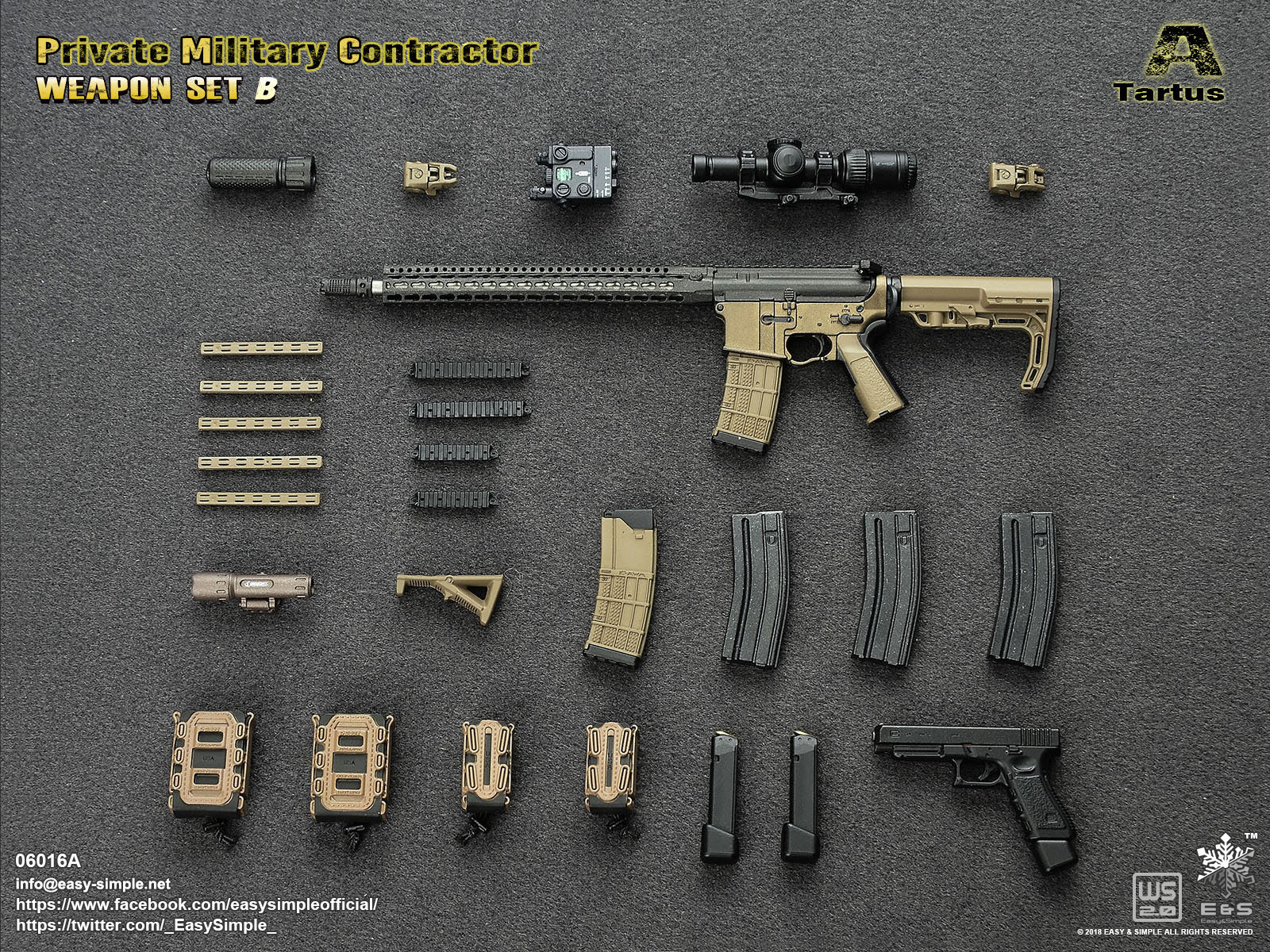 Easy&Simple 06016 PMC Weapon Set B