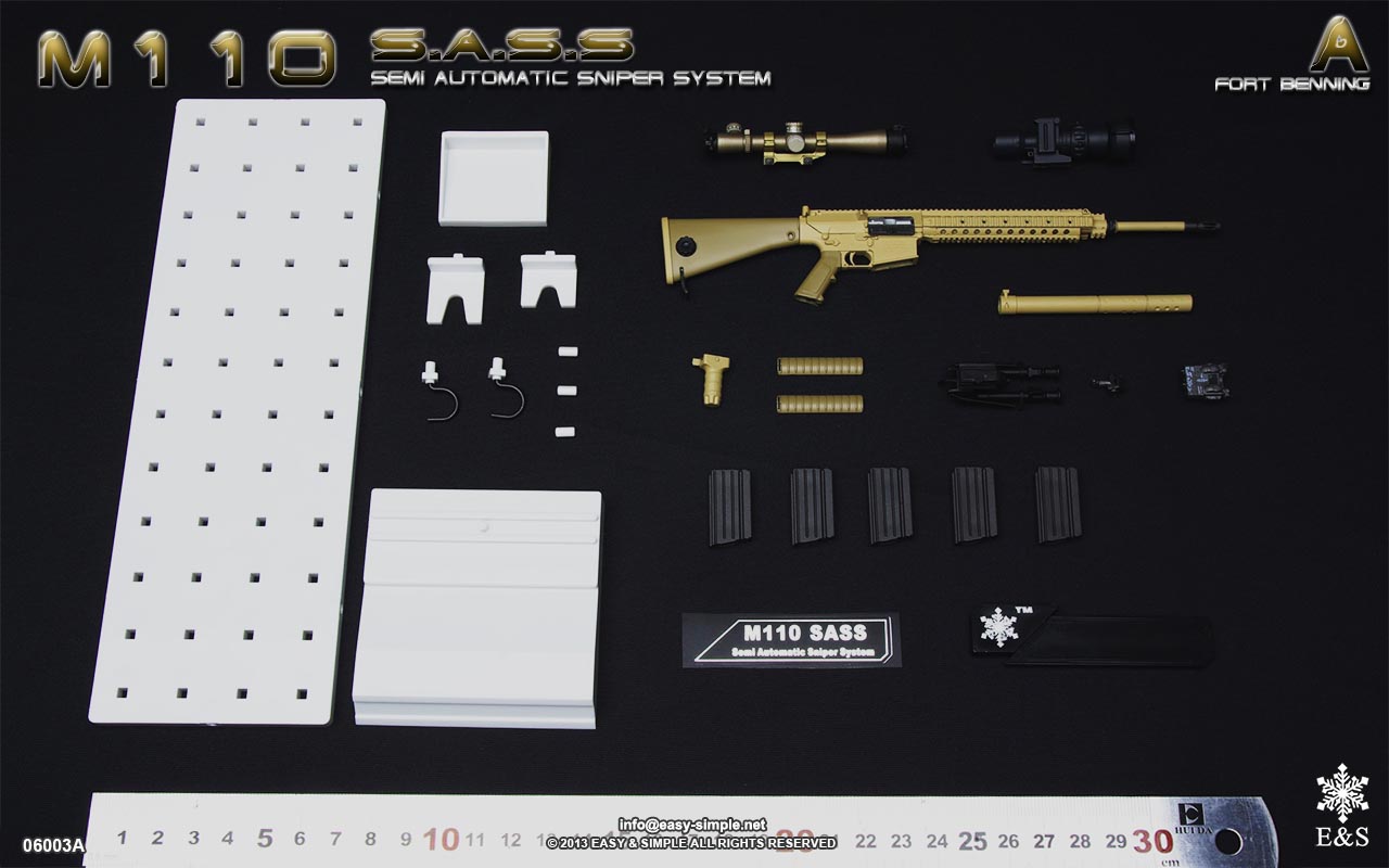 Easy&Simple 06003 M110 SASS Semi Automatic Sniper System
