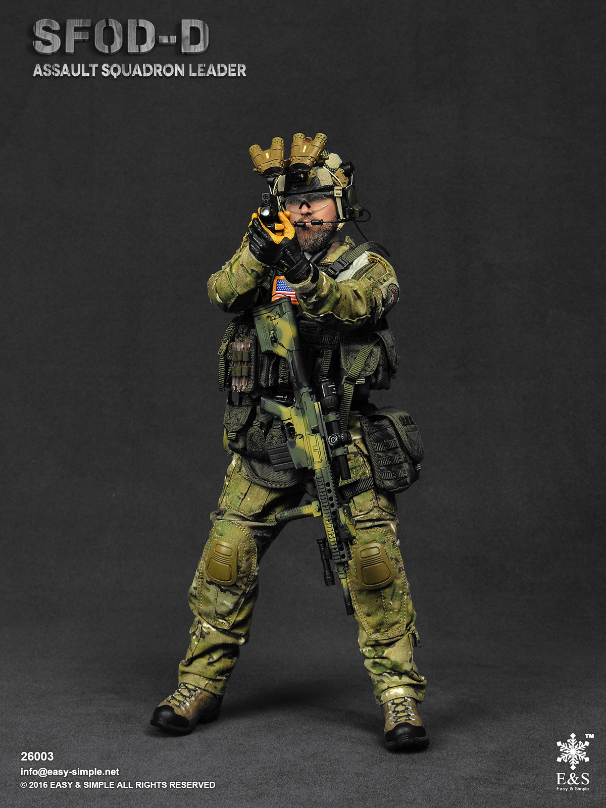 Easy&Simple 26003 SFOD-D Assault Squadron leader