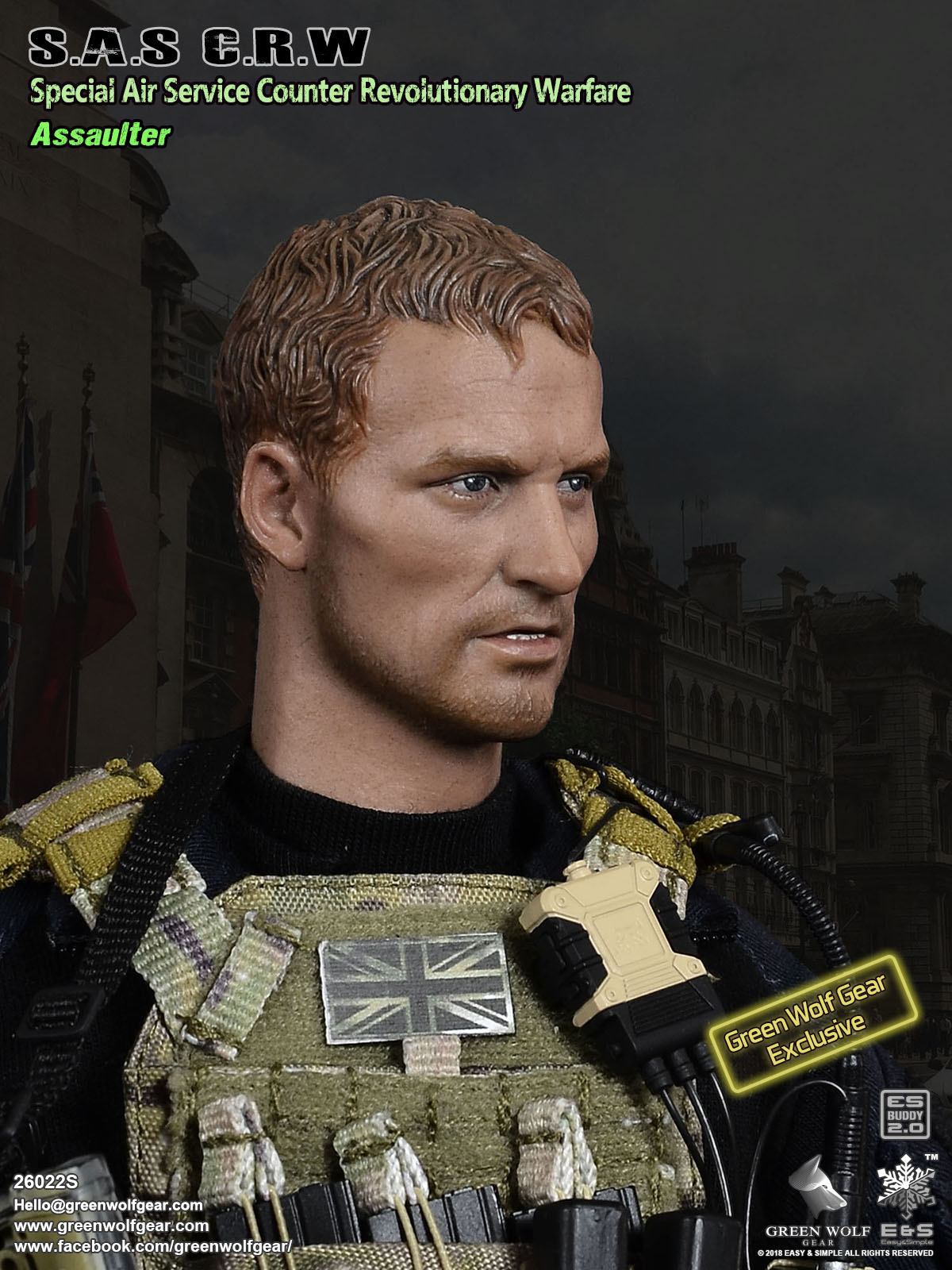 Easy&Simple 26022S S.A.S Counter Revolutionary Warfare Assaulter - GWG