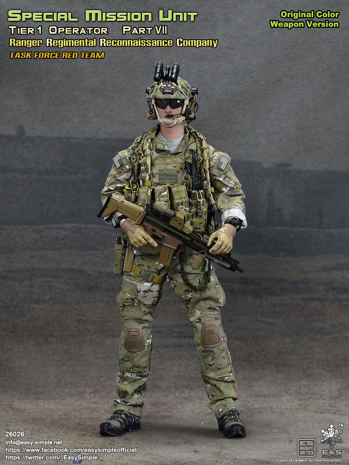 Easy&Simple 26026 SMU Tier-1 Part VII Ranger Regimental Reconnaissance ...