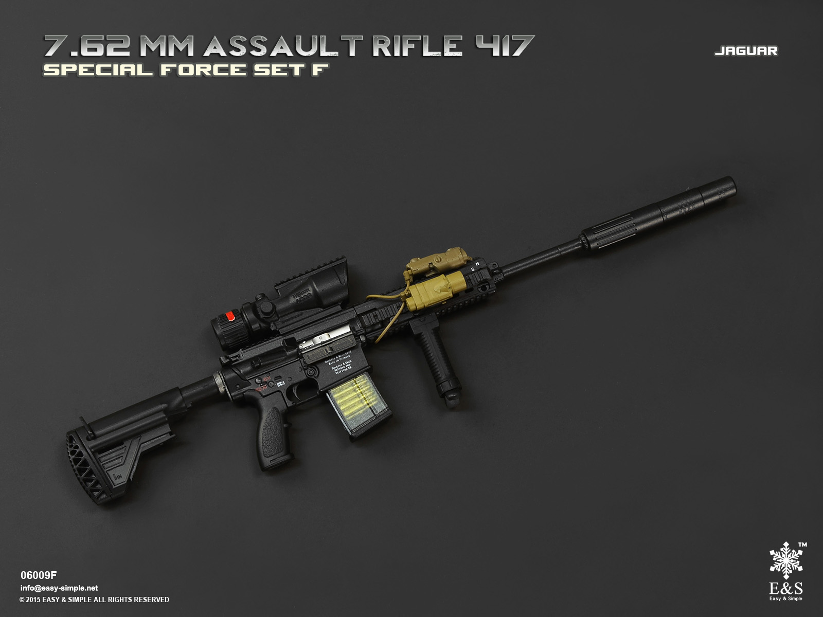 Easy&Simple 06009 7.62mm Assault Rifle 417