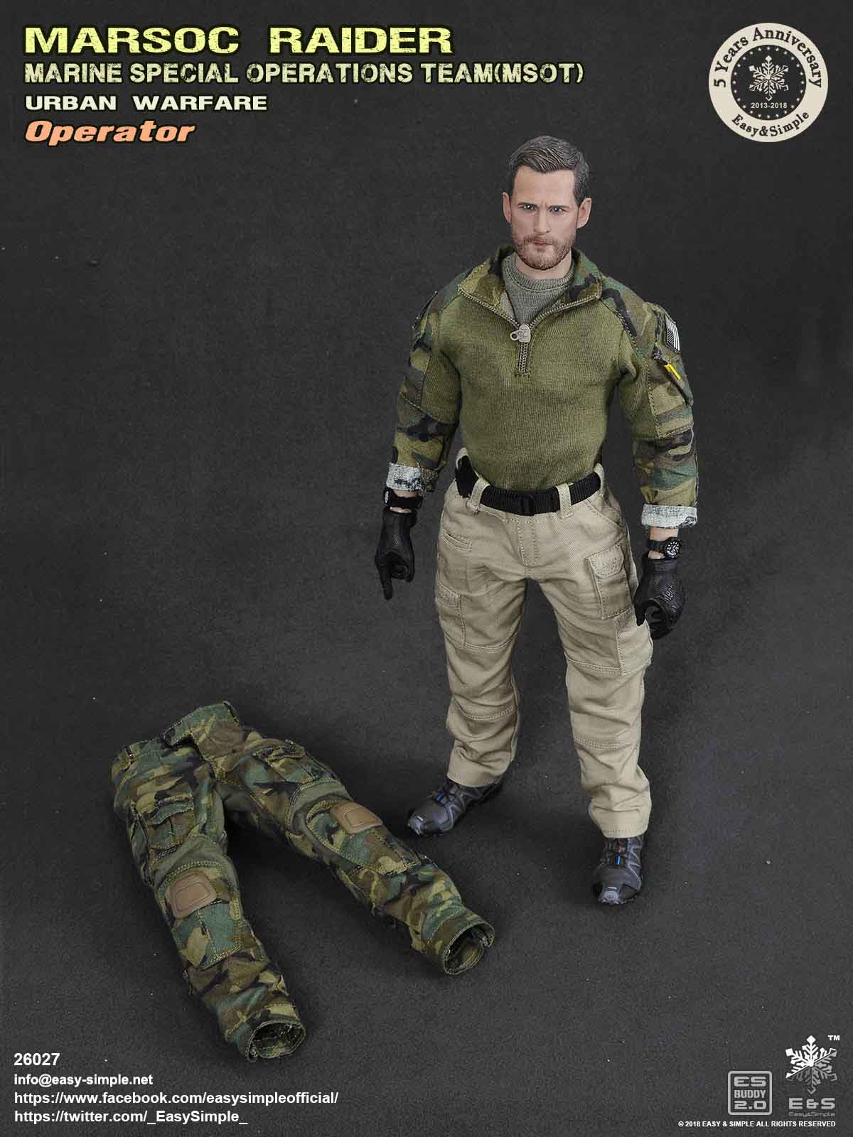 Easy&Simple 26027 MARSOC Raider Urban Warfare Operator