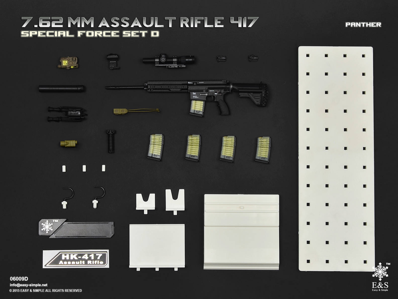 Easy&Simple 06009 7.62mm Assault Rifle 417