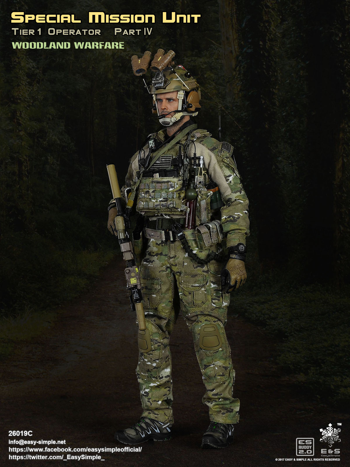 Easy&Simple 26019C SMU Tier-1 Operator Part IV Woodland Warfare