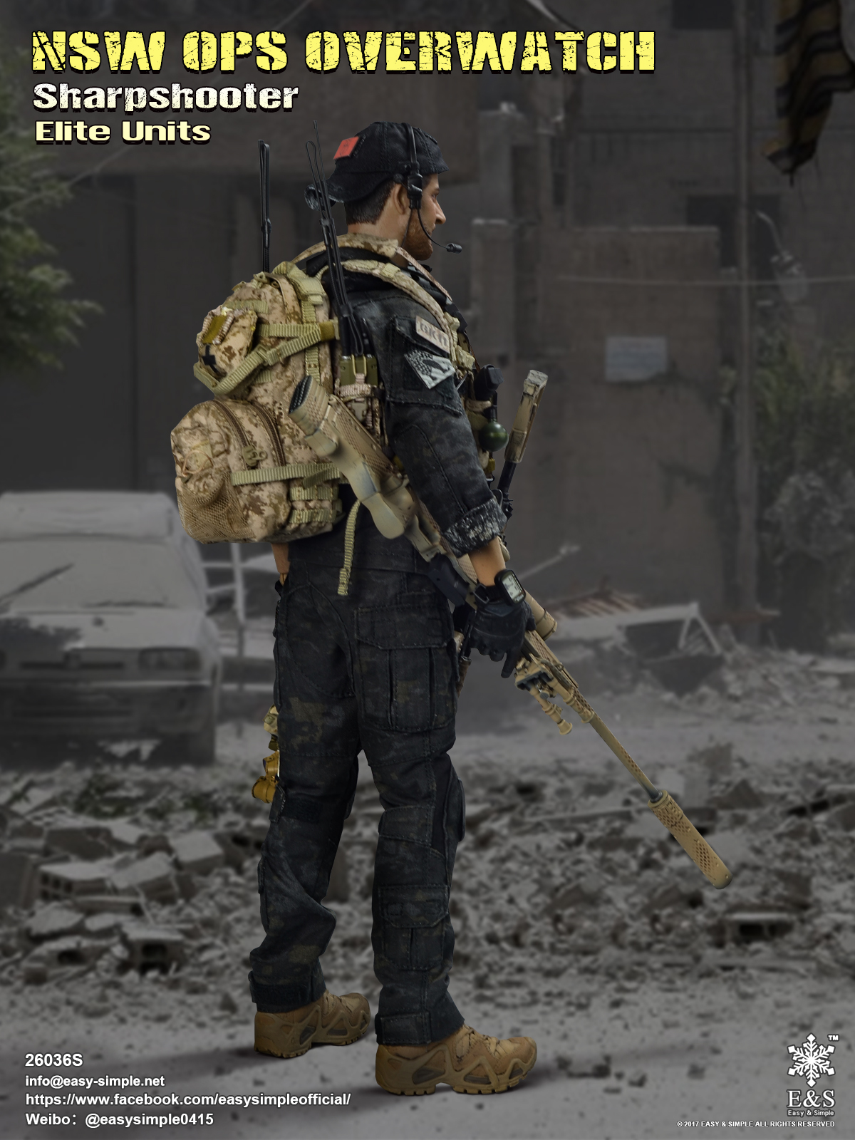 Easy&Simple 26036S NSW OPS Overwatch Sharpshooter Elite Units