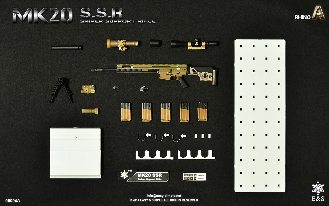 Easy&Simple 06004 MK20 SSR Sniper Support Rifle