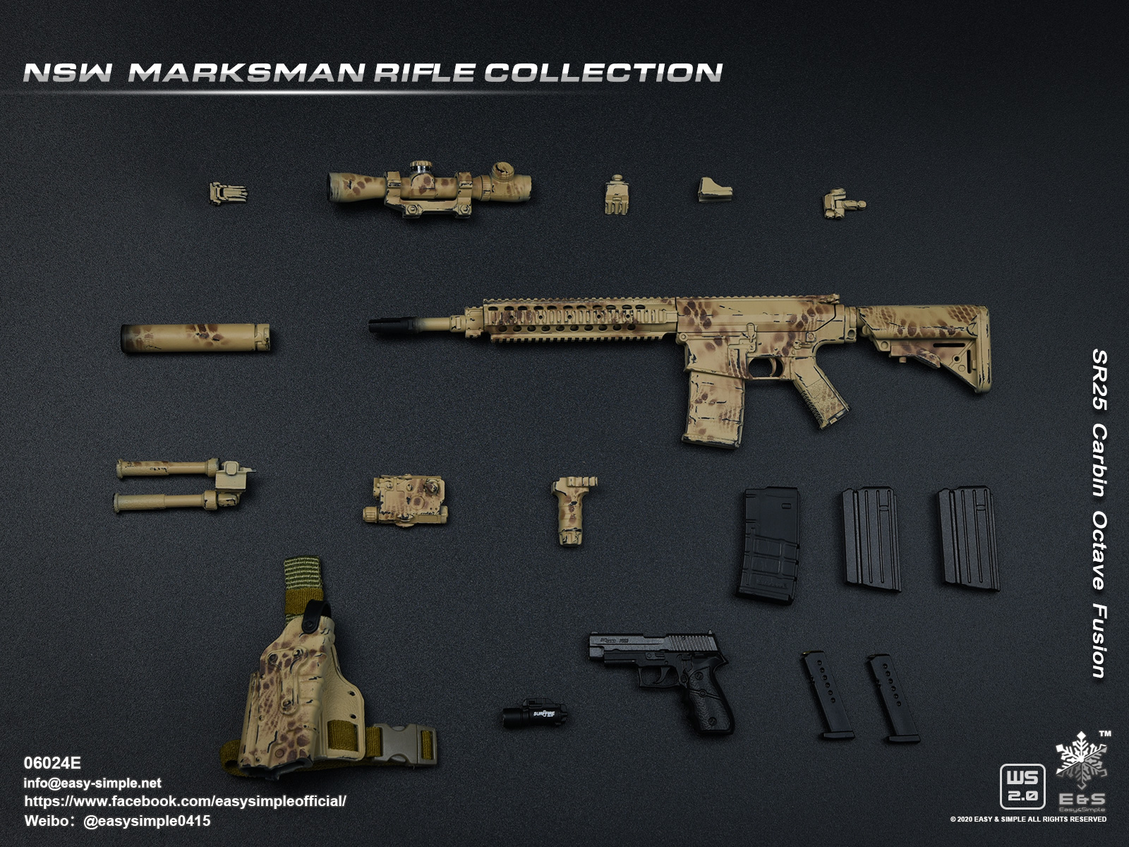 Easy&Simple 06024 NSW Marksman Rifle Collection