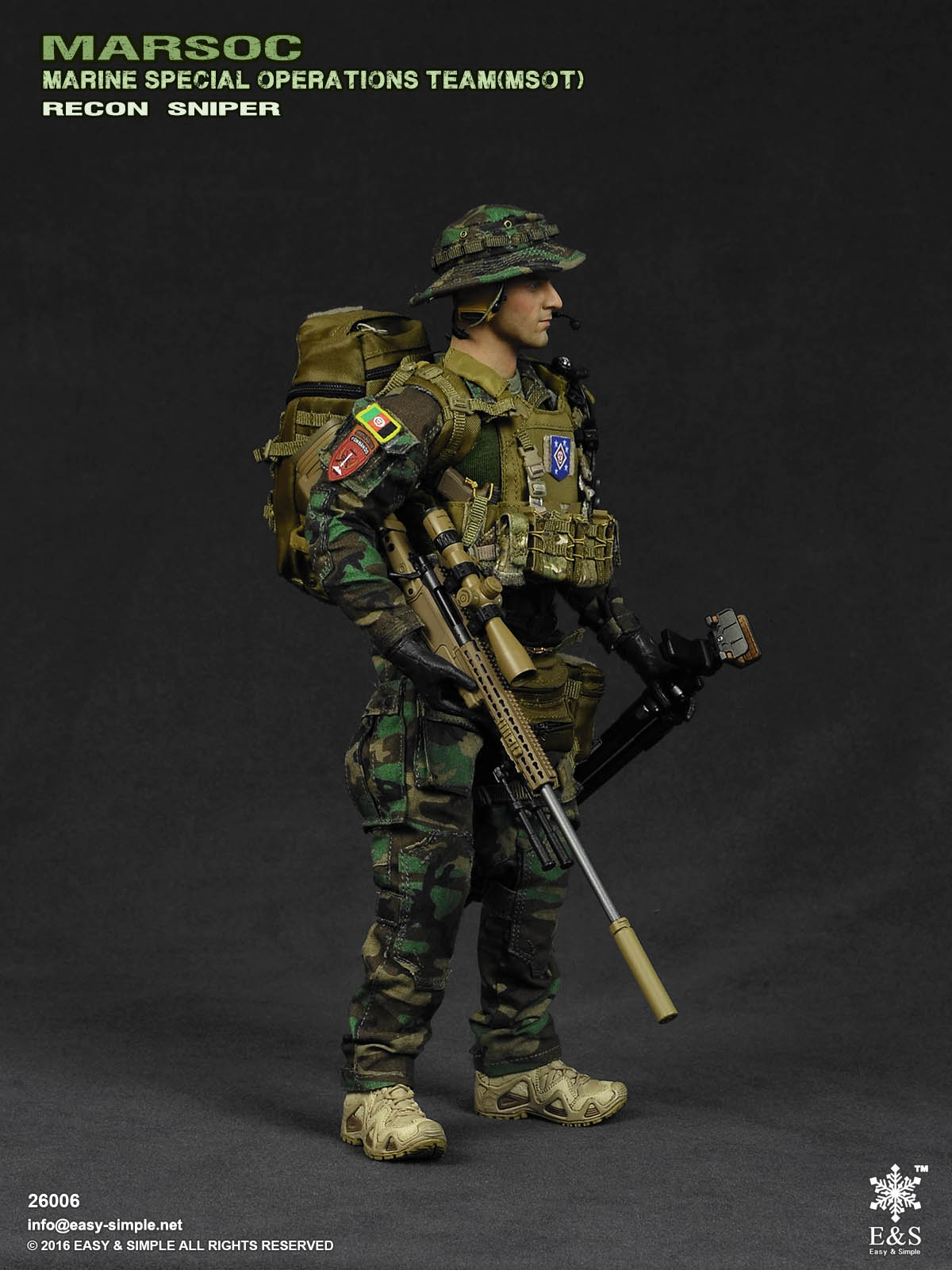 Easy&Simple 26006 MARSOC MSOT Recon Sniper