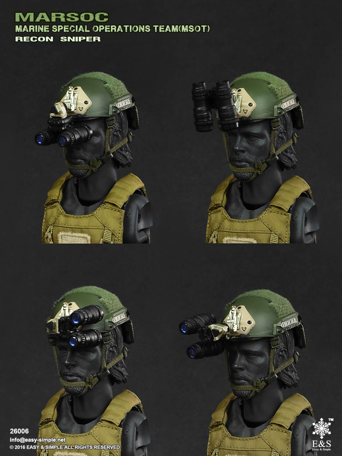 Easy&Simple 26006 MARSOC MSOT Recon Sniper