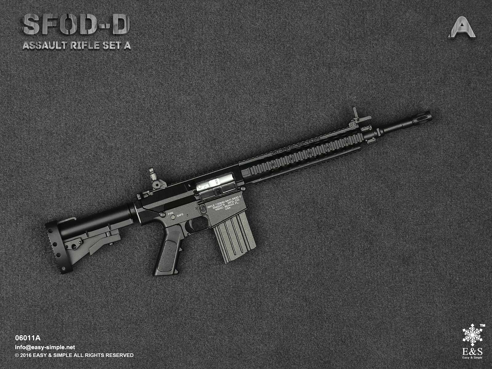 Easy&Simple 06011 SFOD-D Assault Rifle Set
