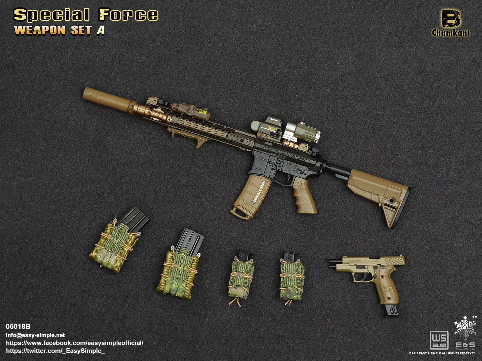 Easy&Simple 06018 Special Force Weapon Set A