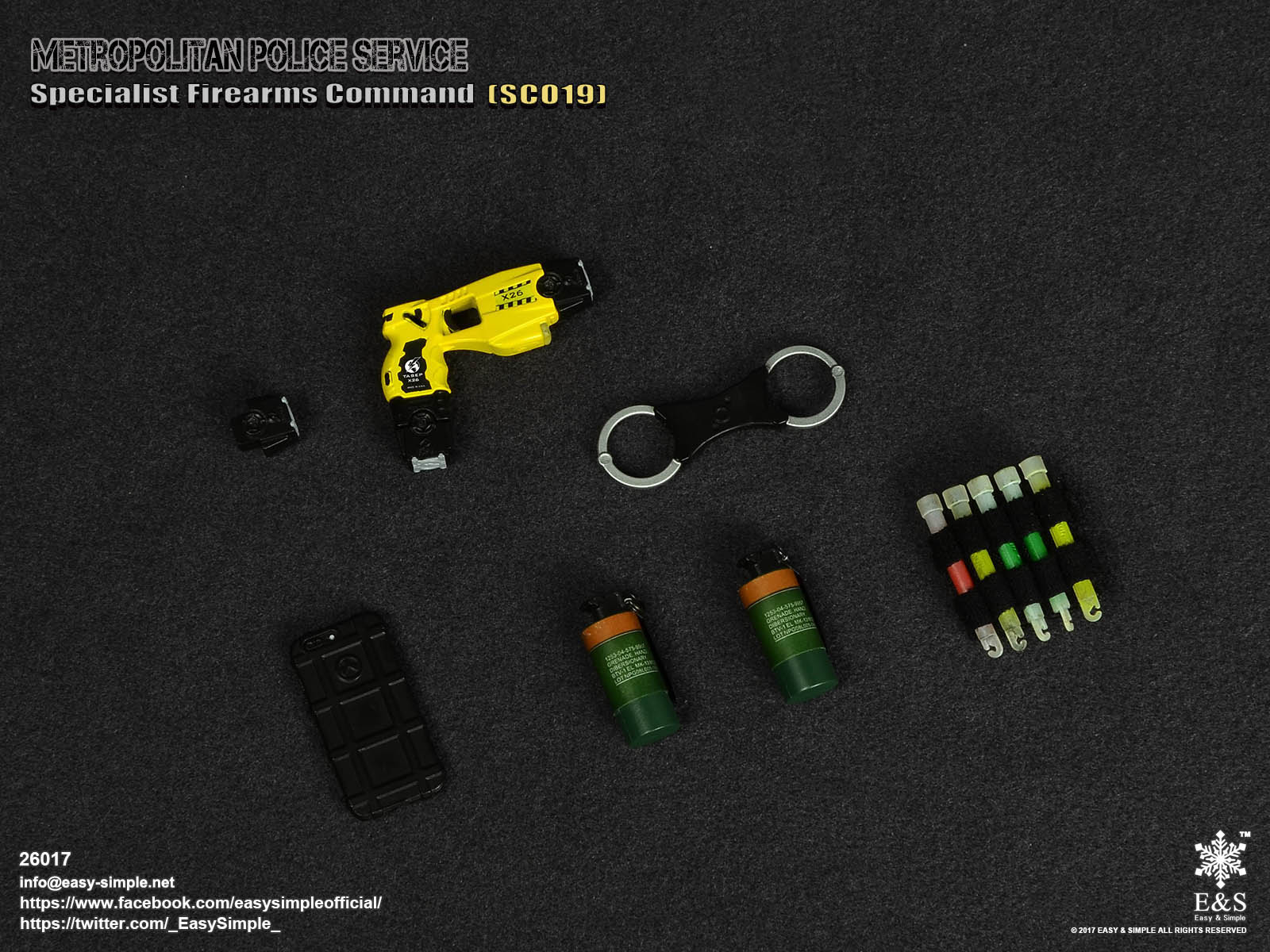 Easy&Simple 26017 British Specialist Firearms Command SCO19