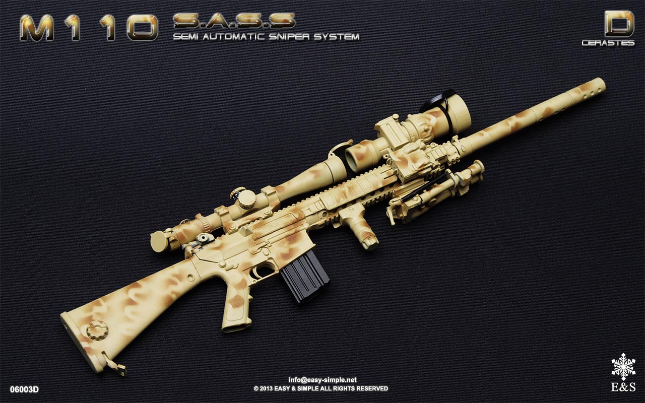 Easy&Simple 06003 M110 SASS Semi Automatic Sniper System