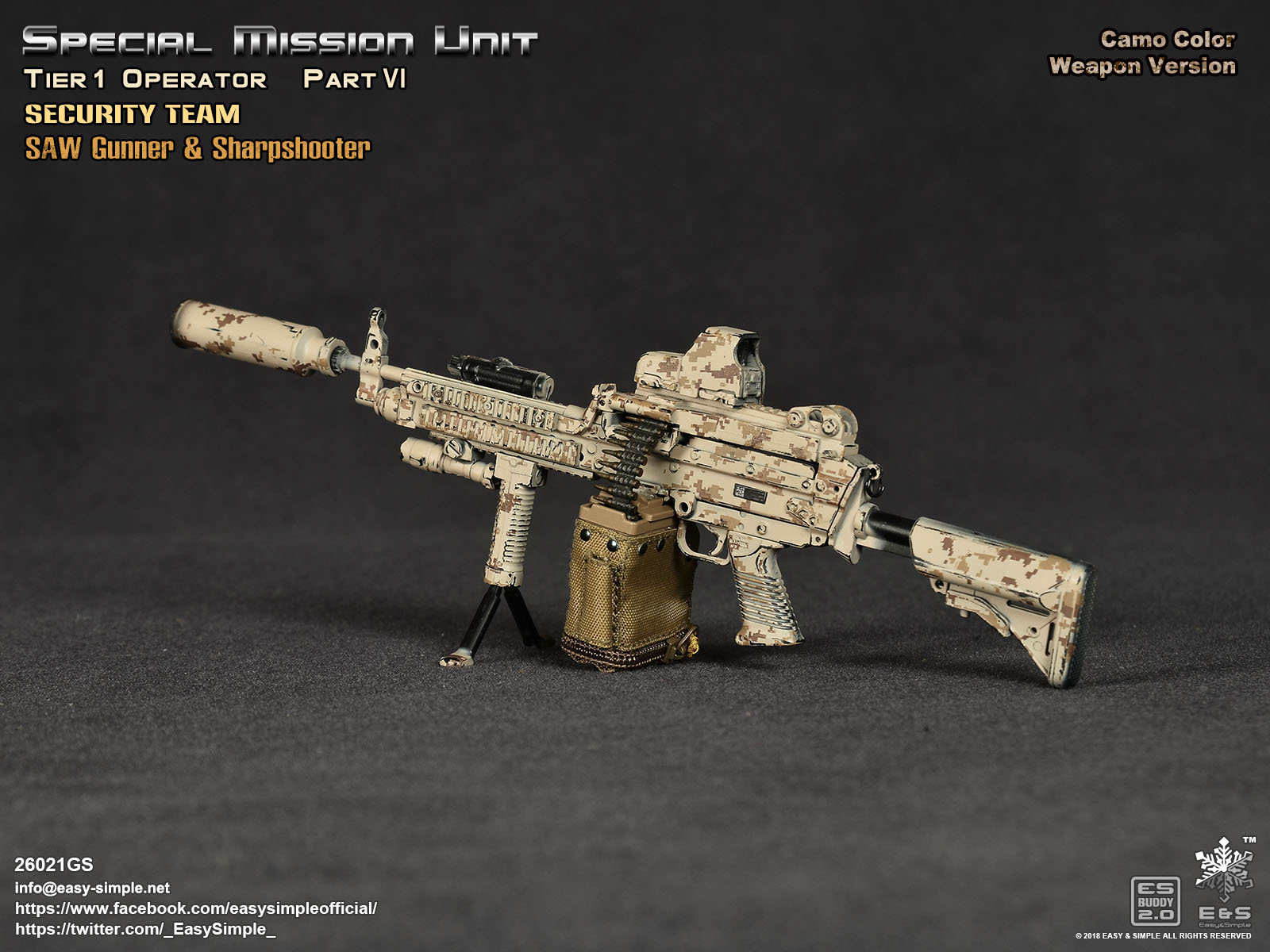 Easy&Simple 26021GS SMU Tier-1 Operator Part VI Security Team Deluxe ...