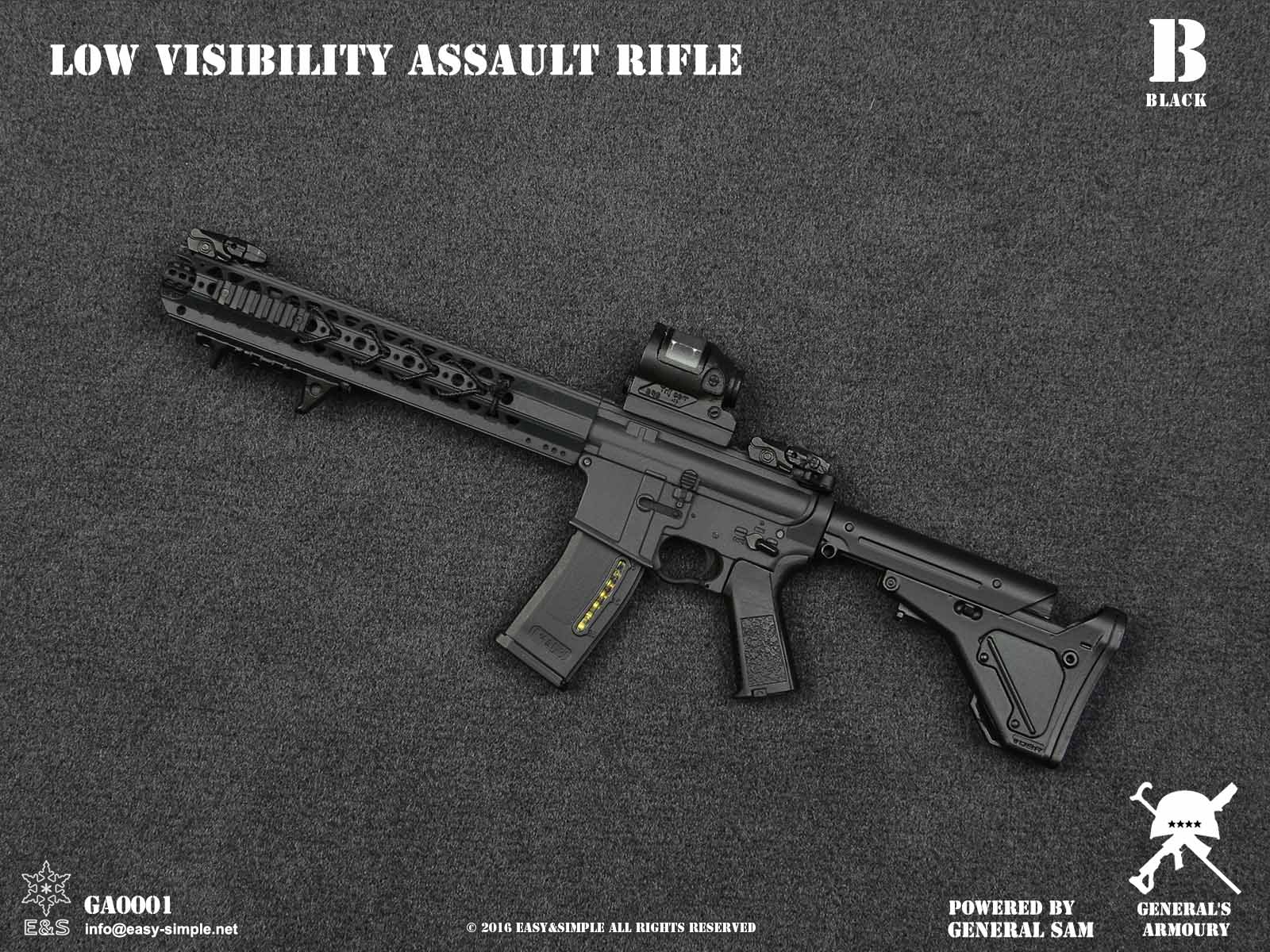 General's Armoury GA0001 Low Visibility Assault Rifle