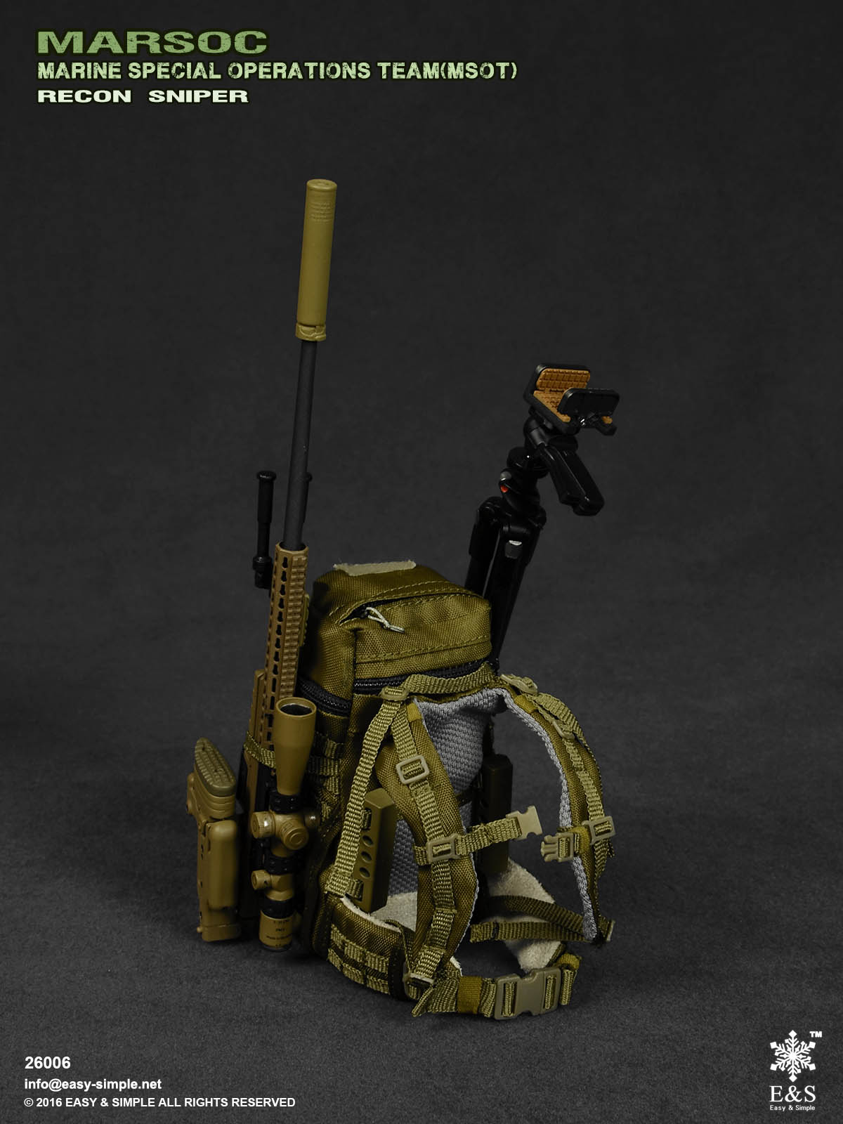 Easy&Simple 26006 MARSOC MSOT Recon Sniper