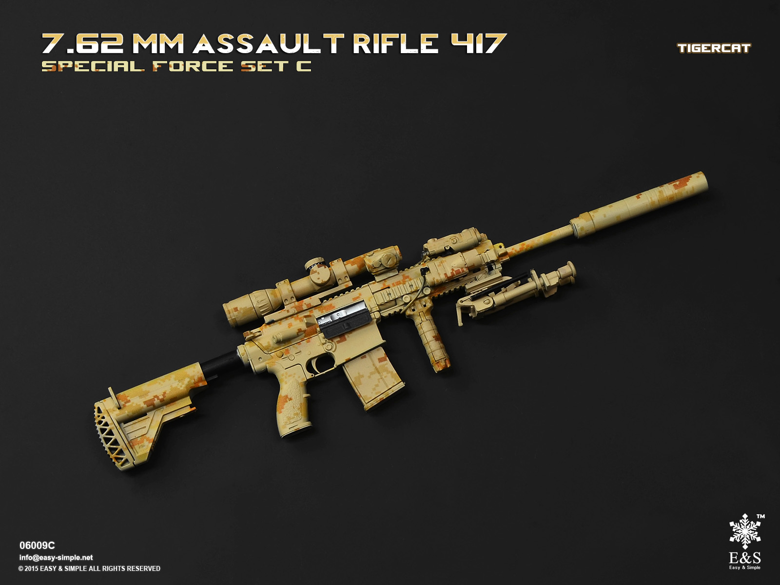 Easy&Simple 06009 7.62mm Assault Rifle 417
