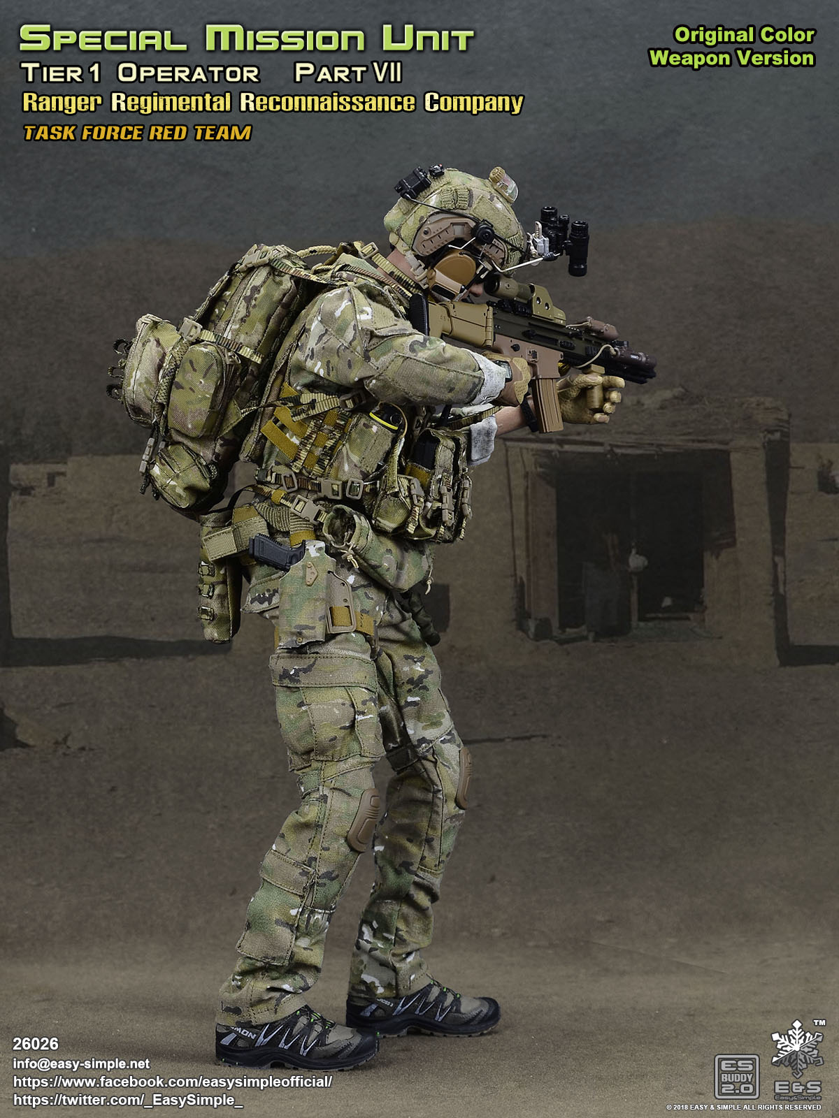 Easy&Simple 26026 SMU Tier-1 Part VII Ranger Regimental Reconnaissance ...