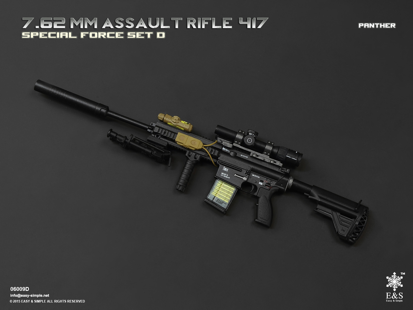 Easy&Simple 06009 7.62mm Assault Rifle 417