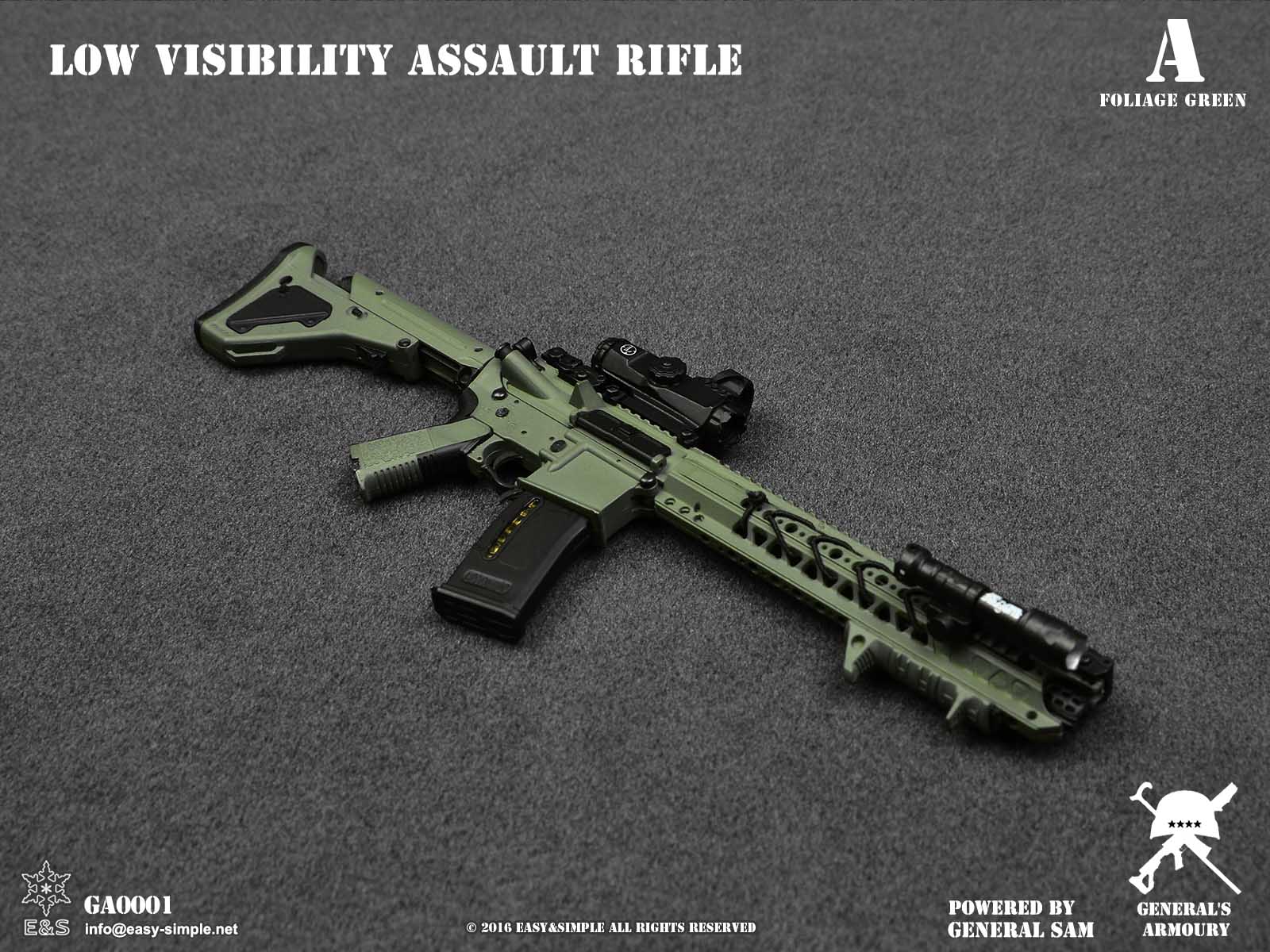 General's Armoury GA0001 Low Visibility Assault Rifle