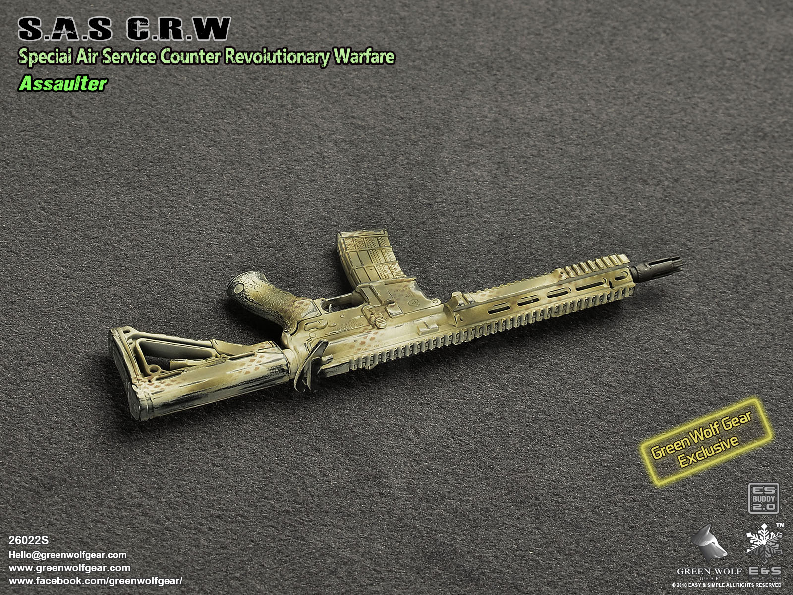 Easy&Simple 26022S S.A.S Counter Revolutionary Warfare Assaulter - GWG