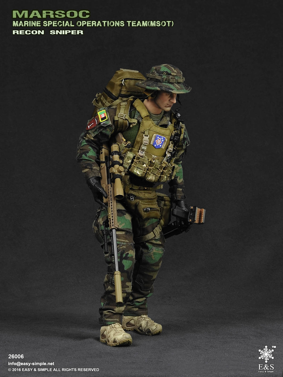 Easy&Simple 26006 MARSOC MSOT Recon Sniper
