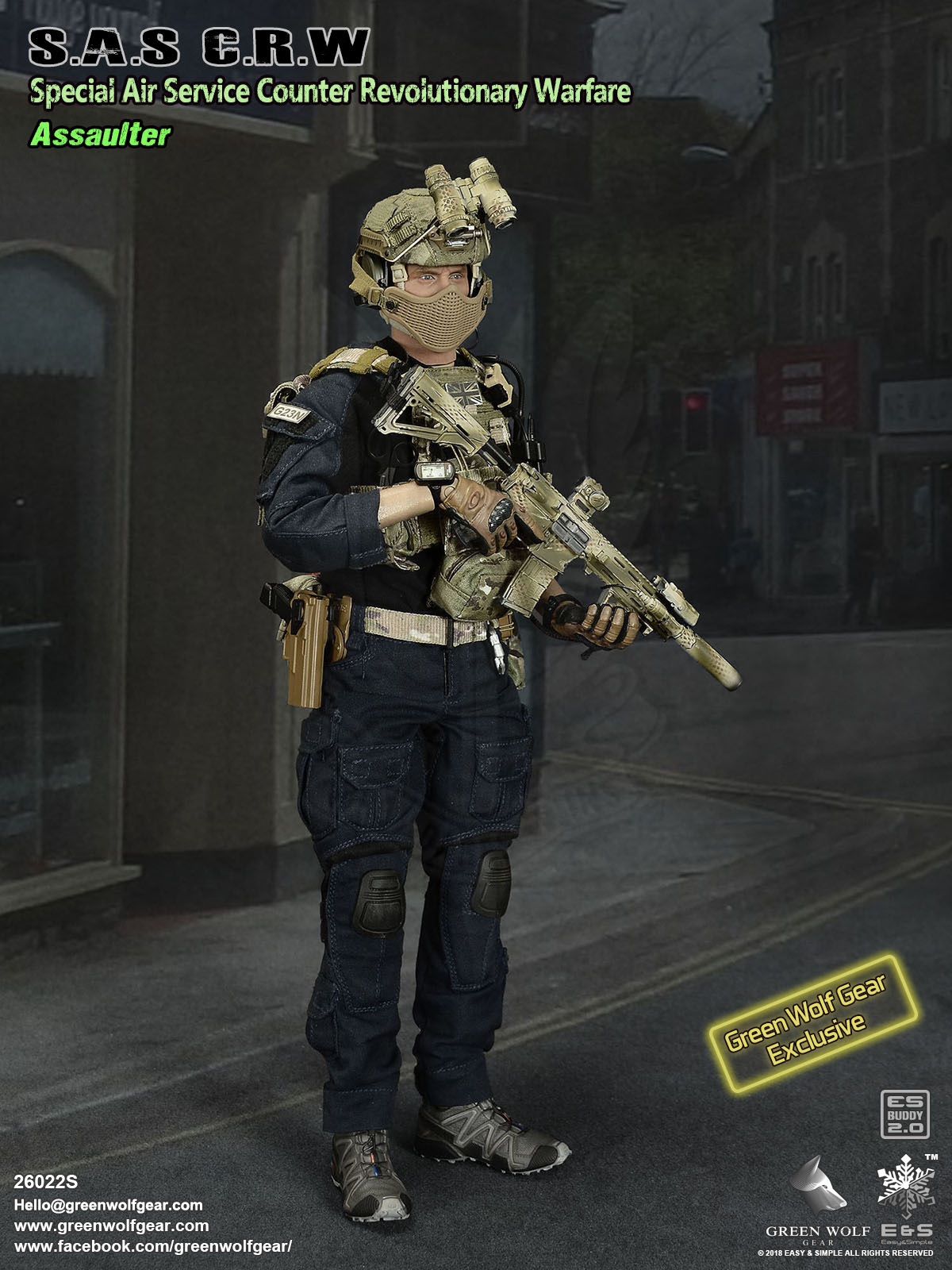 Easy&Simple 26022S S.A.S Counter Revolutionary Warfare Assaulter - GWG